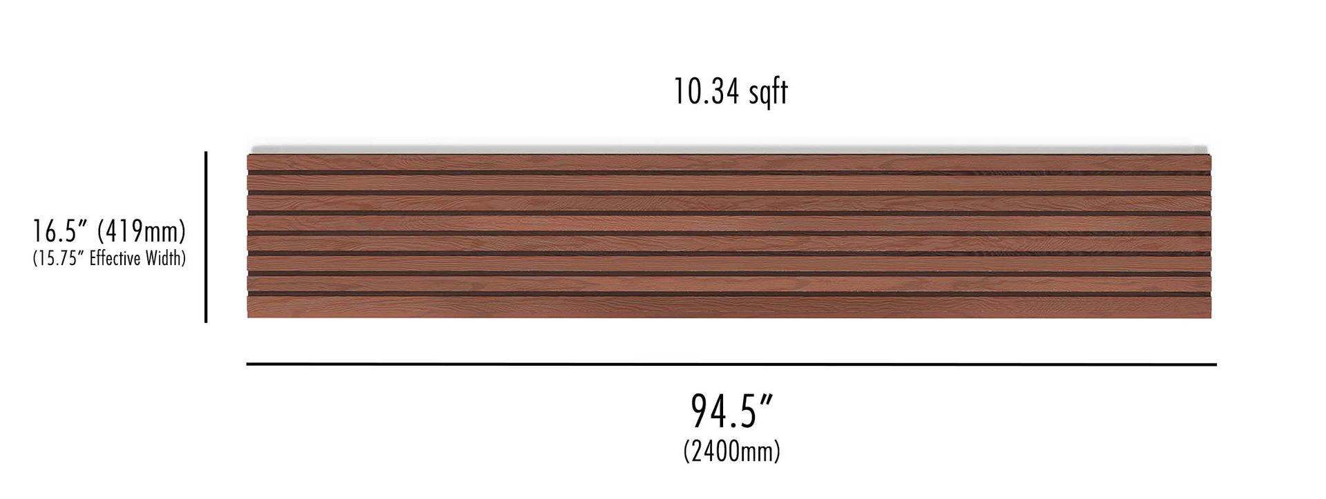 Exterior Wood-Look Composite Slat Wall Panels — 250+ 5-Star Reviews ...