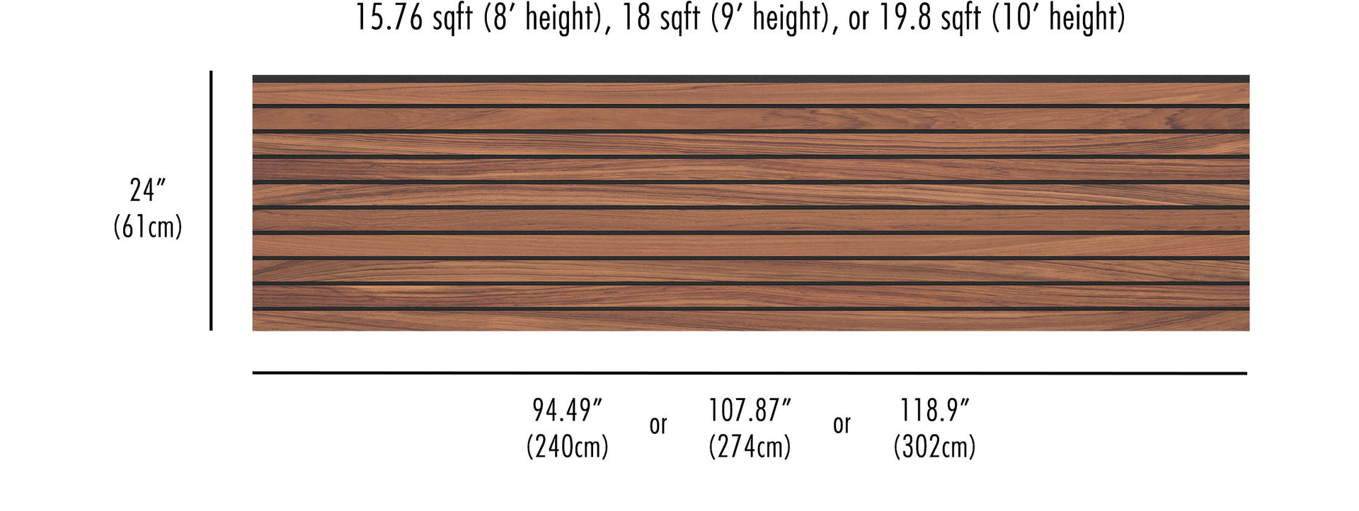 Buy Wide Wood Slat Wall Panels — Sold Over 30,000 in US & CA – andor willow
