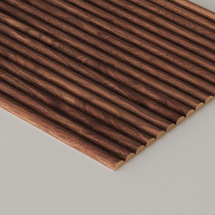 Real Wood Slat Wall Paneling | 10' Heights | 3-Side Veneer – andor willow